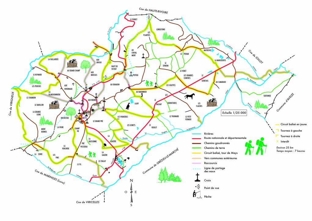 Meys : site de la commune